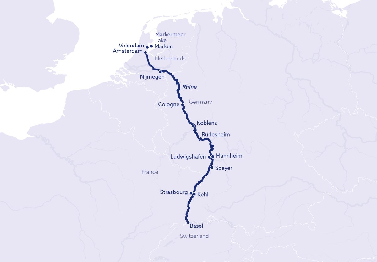 Rhine & tributaries